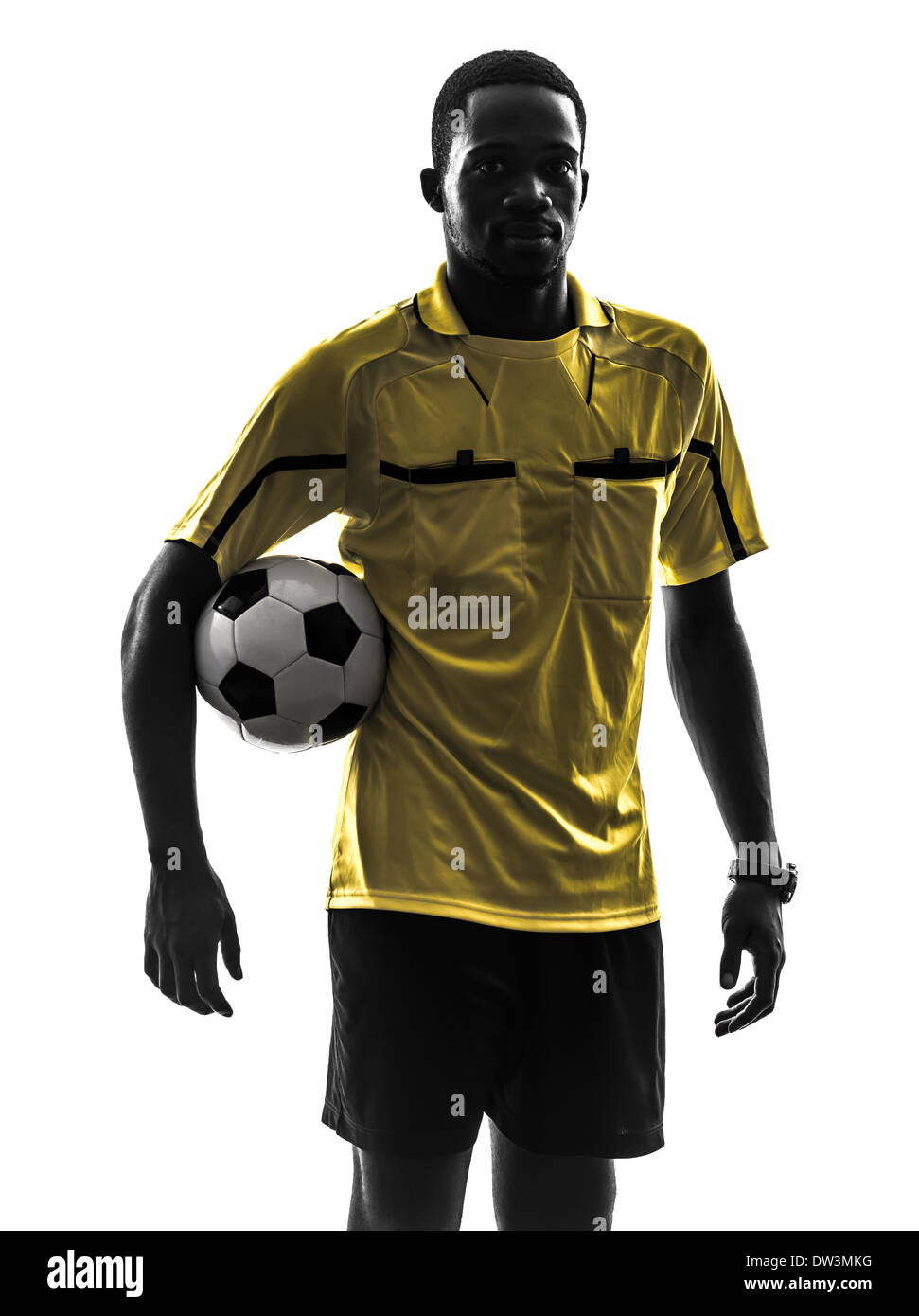 Black referee jersey hi-res stock photography and images - Alamy