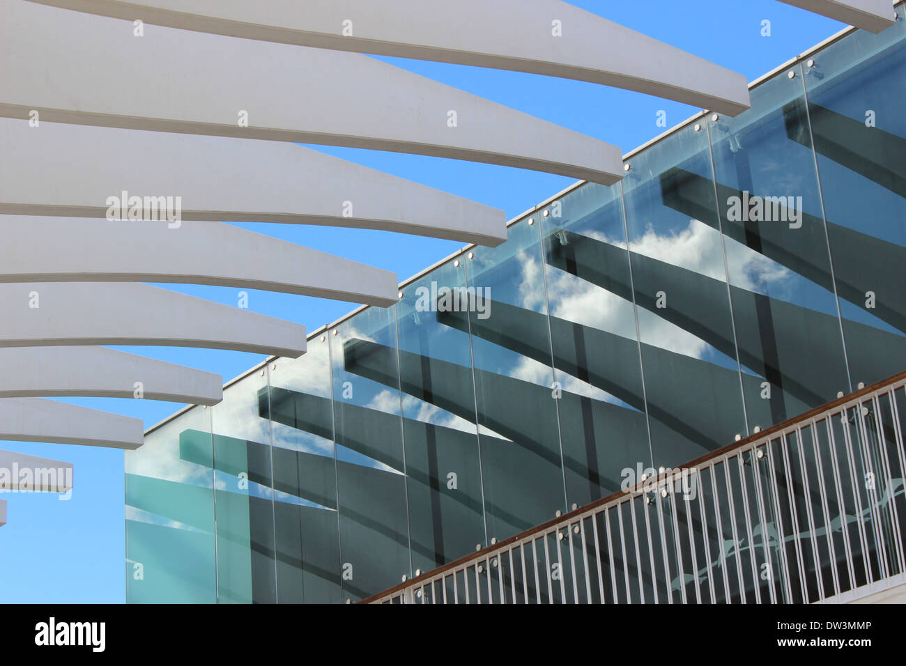 Malaga, Spain. Waterfront Stock Photo - Alamy