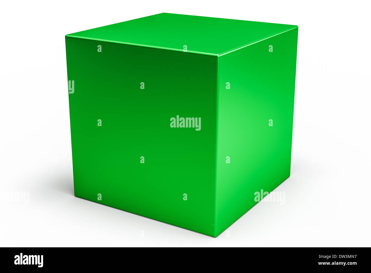geometric shapes cube Isolated on white background Stock Photo - Alamy