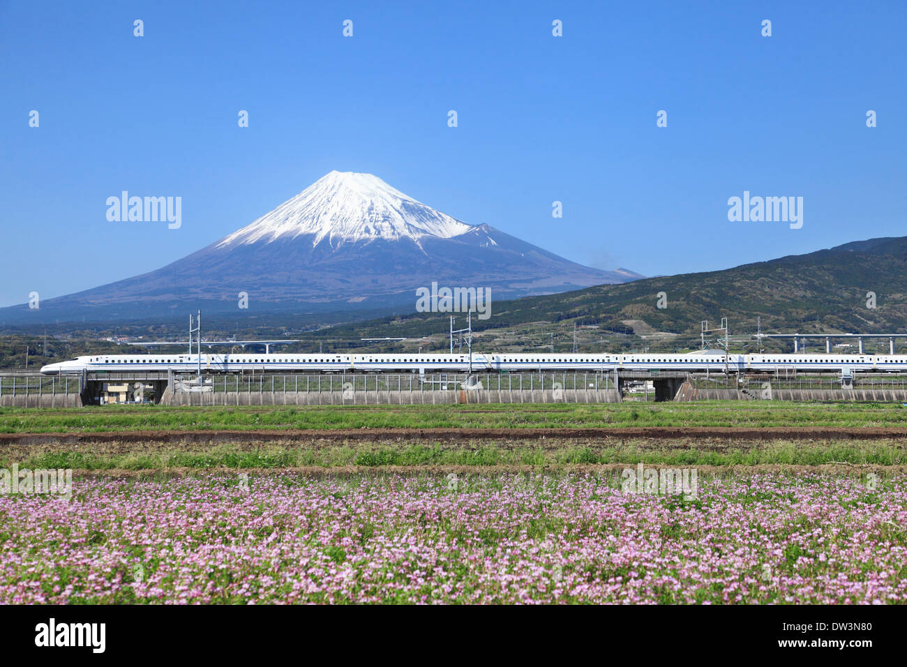 Fujisan view express train hi-res stock photography and images - Alamy
