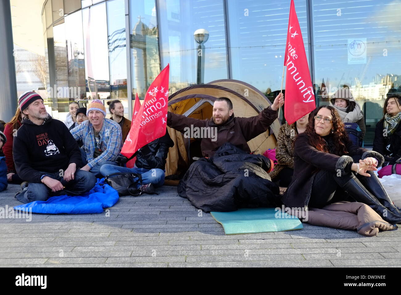 Homeless tent city london hi-res stock photography and images - Alamy