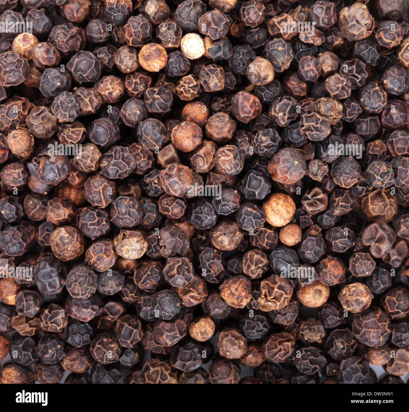 Black peppercorn food texture background Stock Photo - Alamy