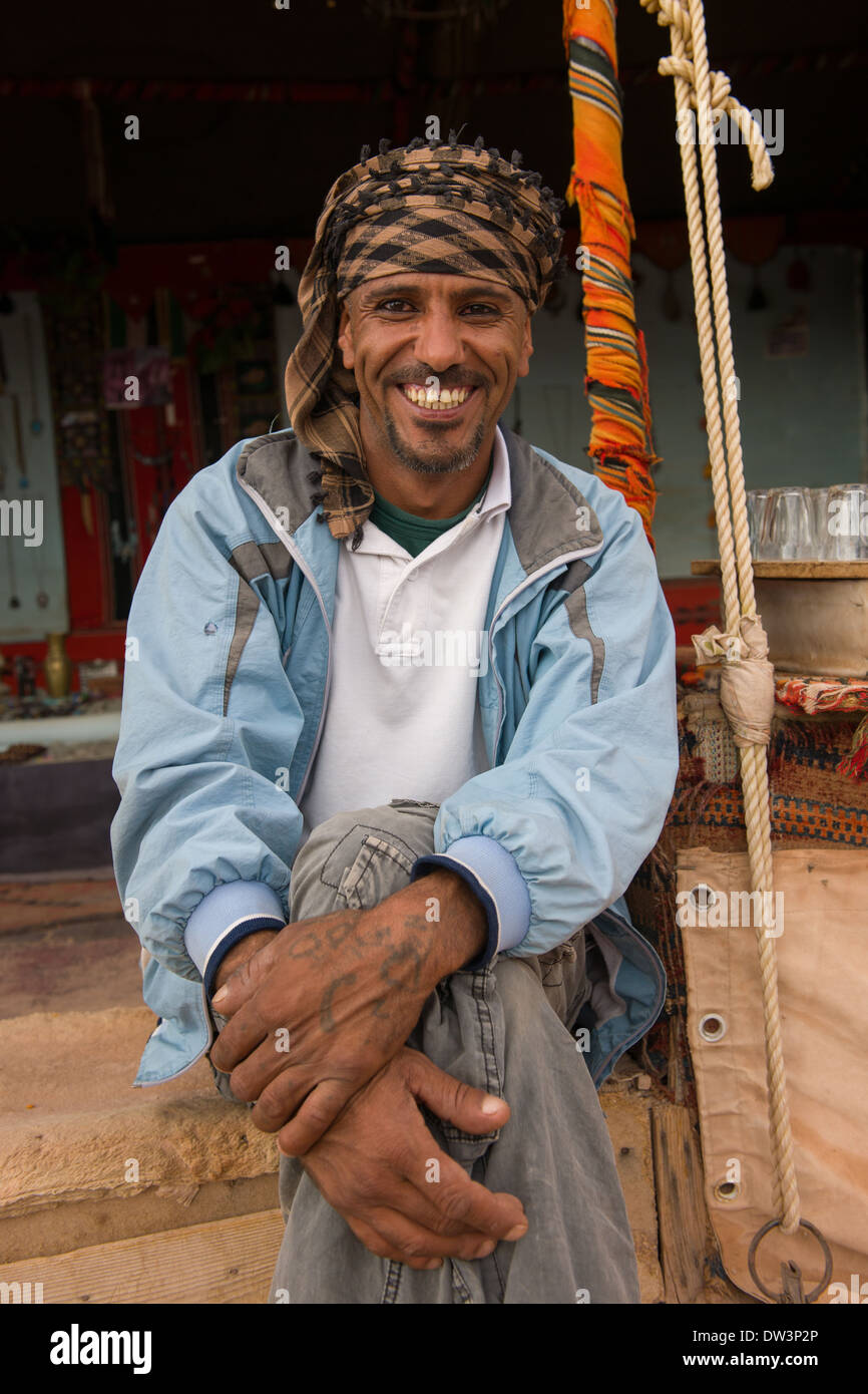Bedouin man called Abed at his stall above El-Deir (The Monastery ...