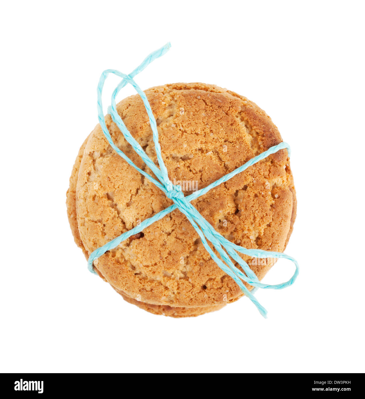 Cookies. View from above. Isolated on white background Stock Photo - Alamy
