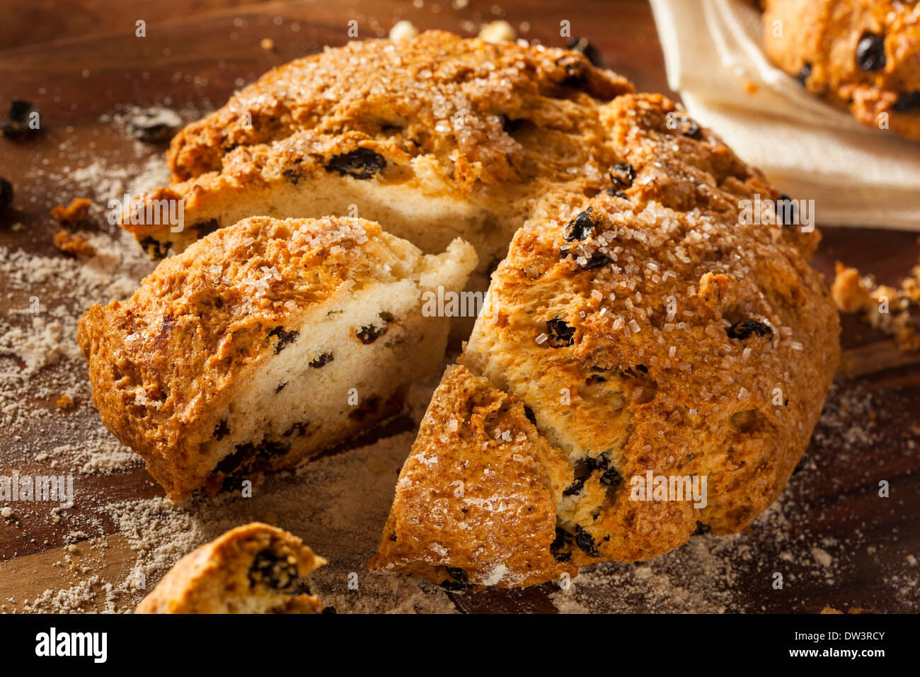 Traditional Irish Soda Bread for St. Patrick's Day Stock Photo - Alamy