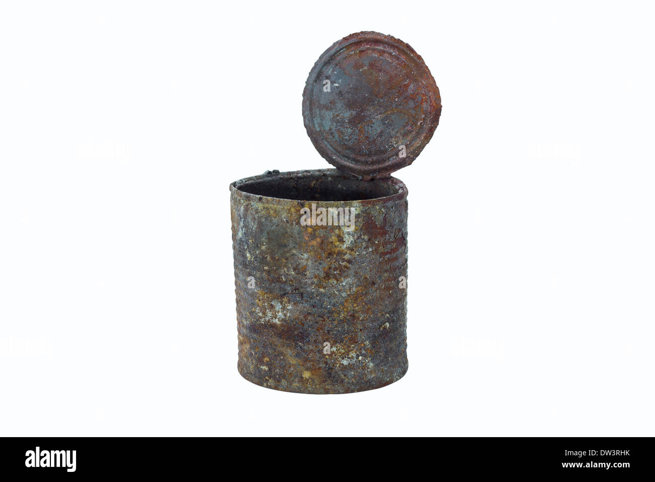 rusty broken tin from garbage pail Stock Photo - Alamy