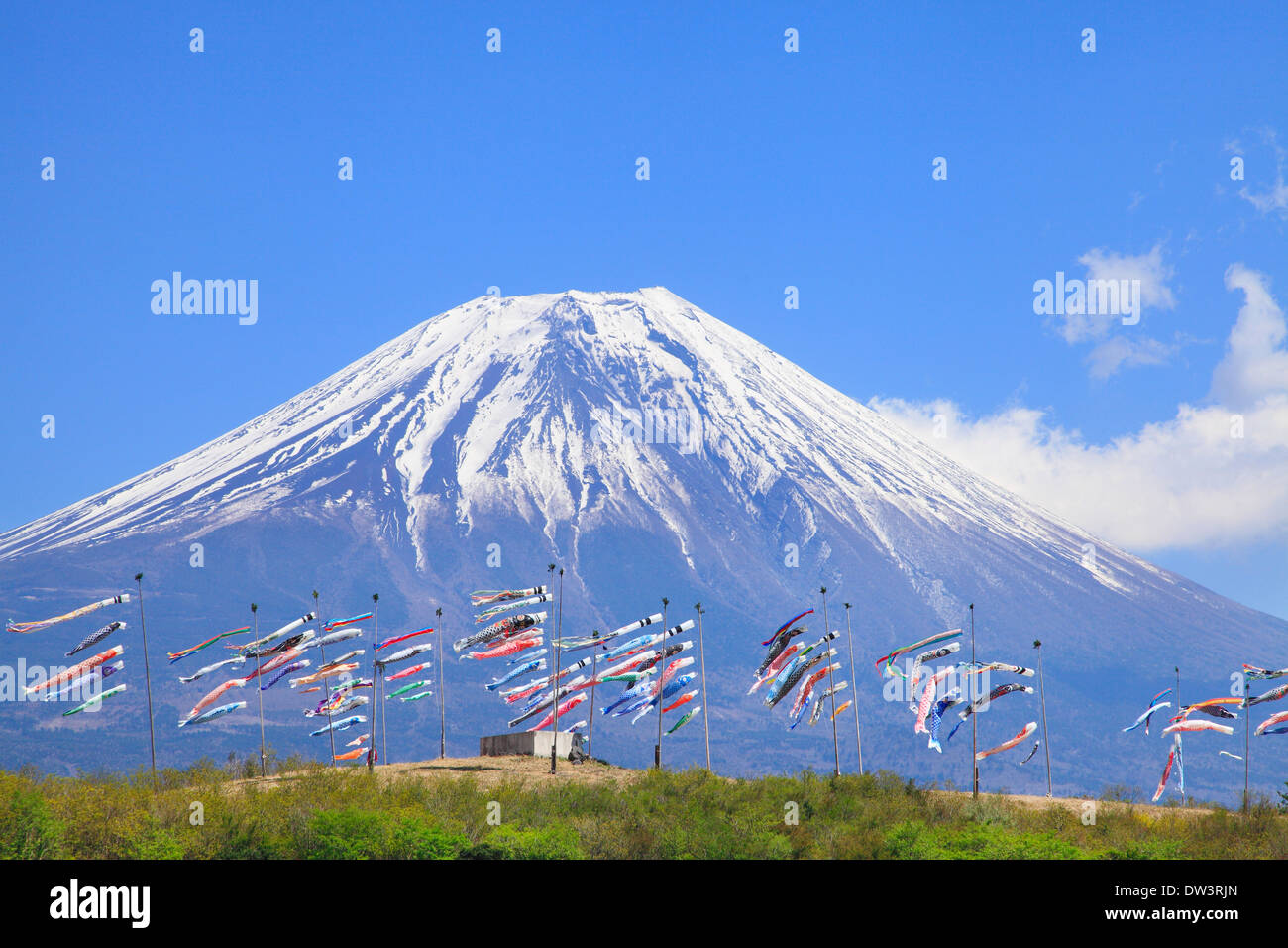 View of Mount Fuji Stock Photo - Alamy