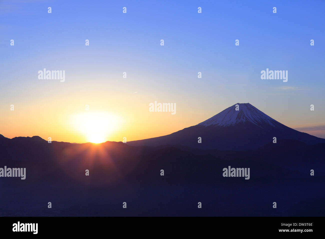 View of Mount Fuji Stock Photo - Alamy