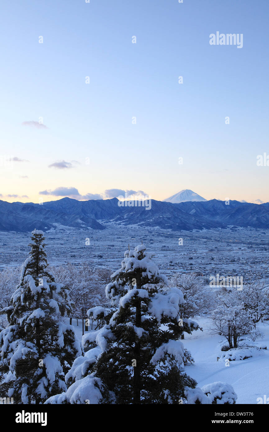 Kofu Basin, Yamanashi Prefecture Stock Photo - Alamy