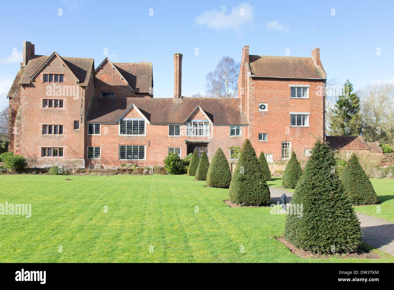 Harvington Hall a moated medieval and Elizabethan manor-house ...
