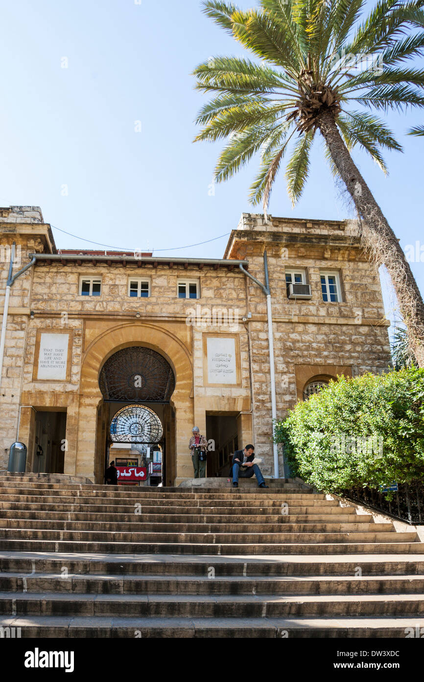 American university of beirut campus hi-res stock photography and images - Alamy