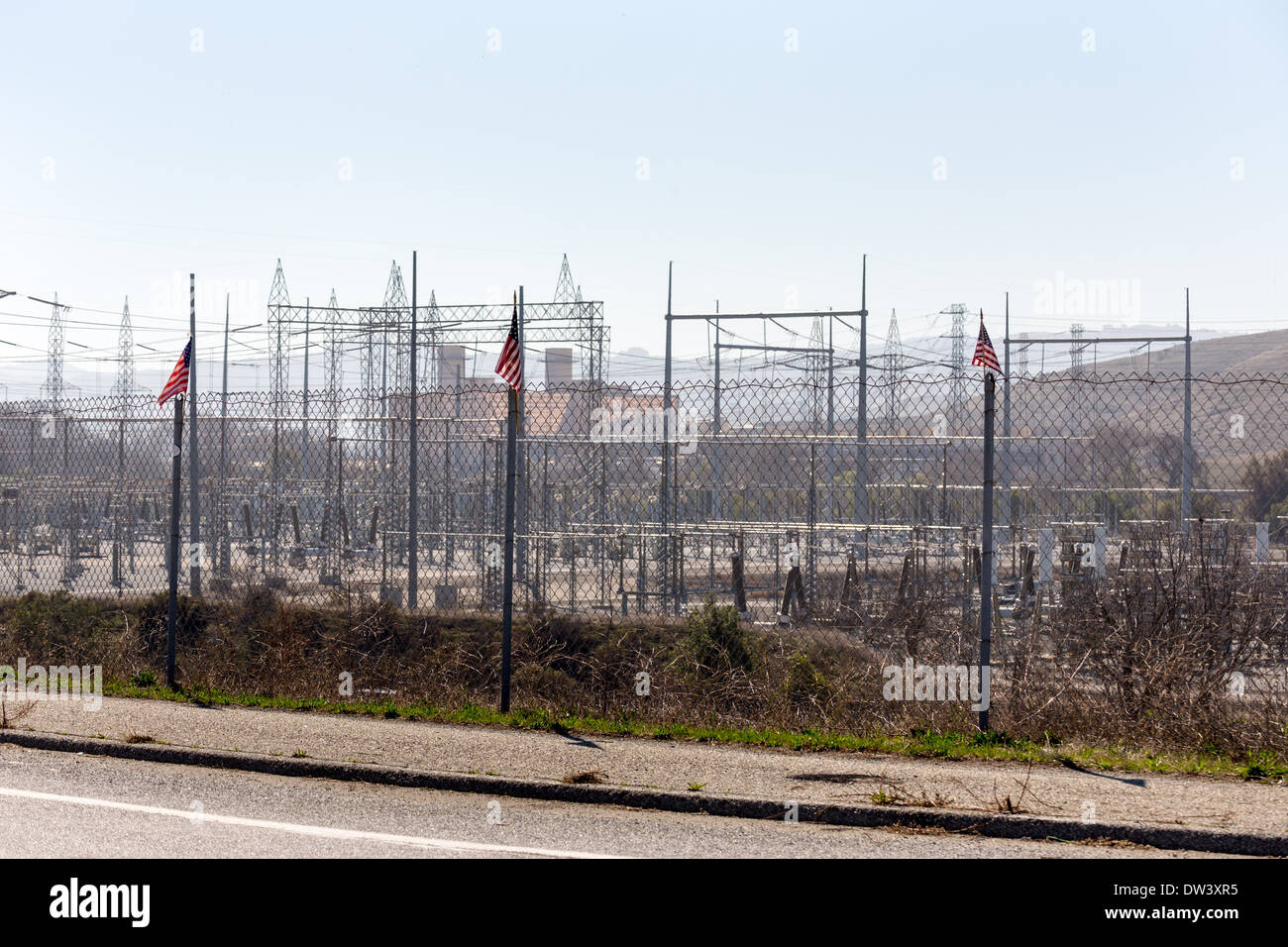 Metcalf Substation area, San Jose, CA Stock Photo - Alamy