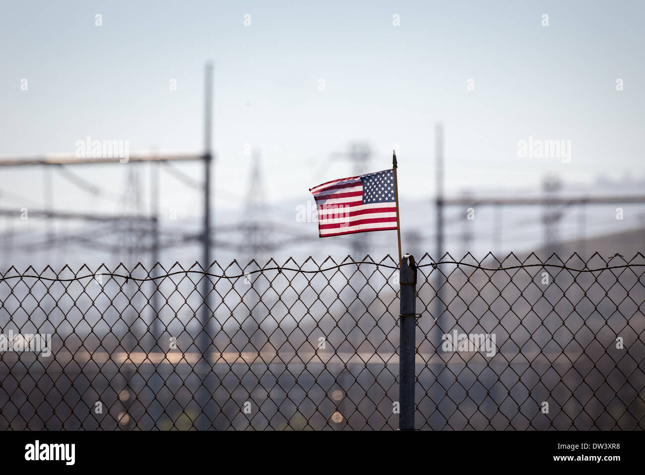 Metcalf Substation area, San Jose, CA Stock Photo - Alamy