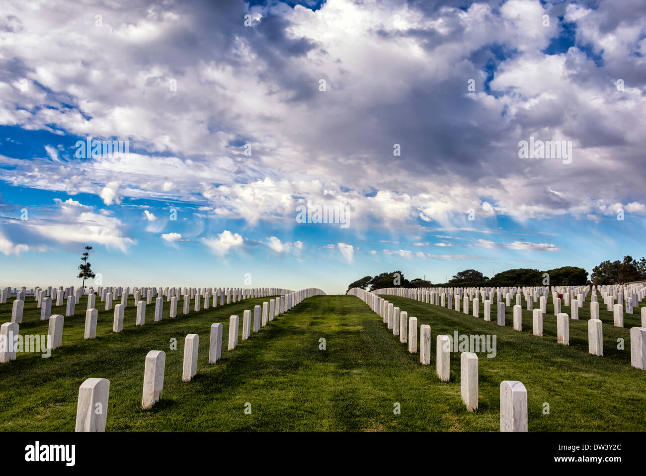Fort Rosecrans National Cemetery. San Diego, California, United States ...