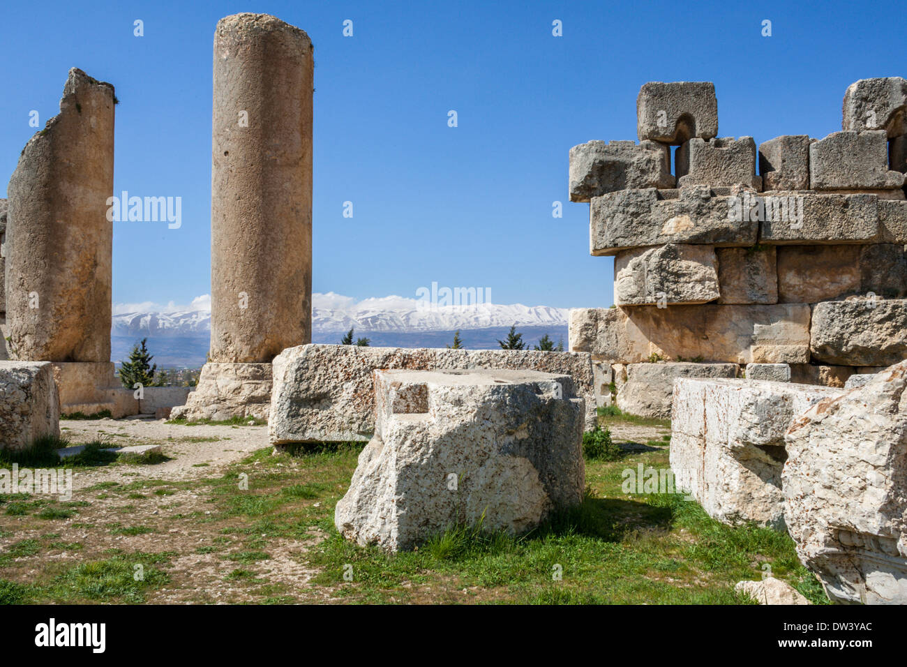 Baalbek or Baalbeck are the ancient Roman ruins in the Beqaa Valley of ...