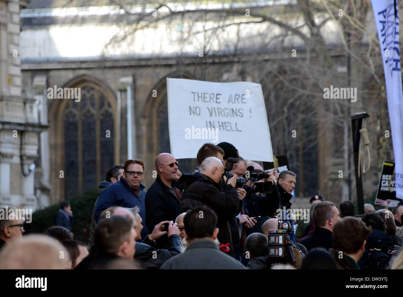 London England, 26th Feb 2014 : Fascist party (EDL,BNP and Britian ...