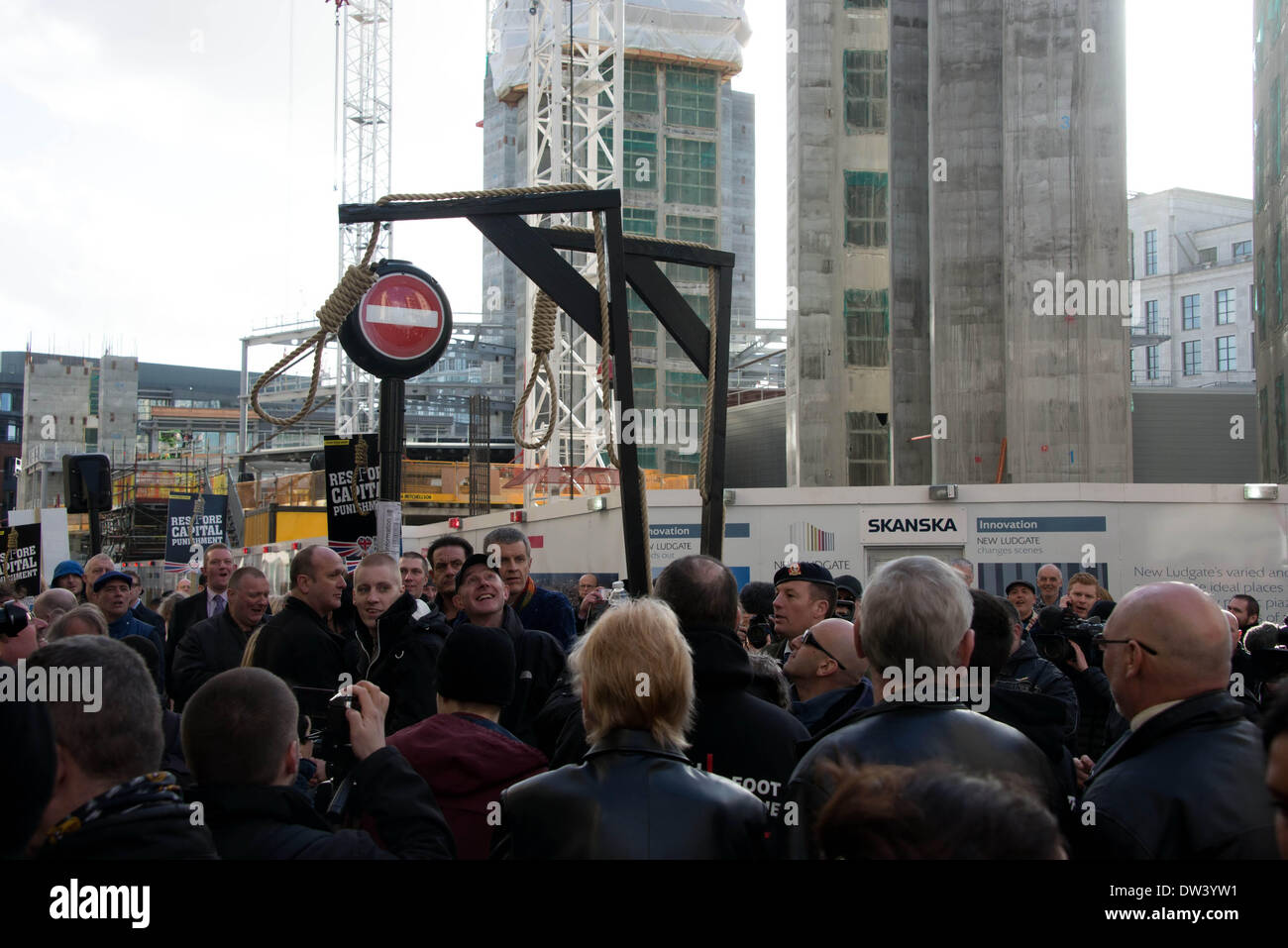 London England, 26th Feb 2014 : Fascist party (EDL,BNP and Britian ...