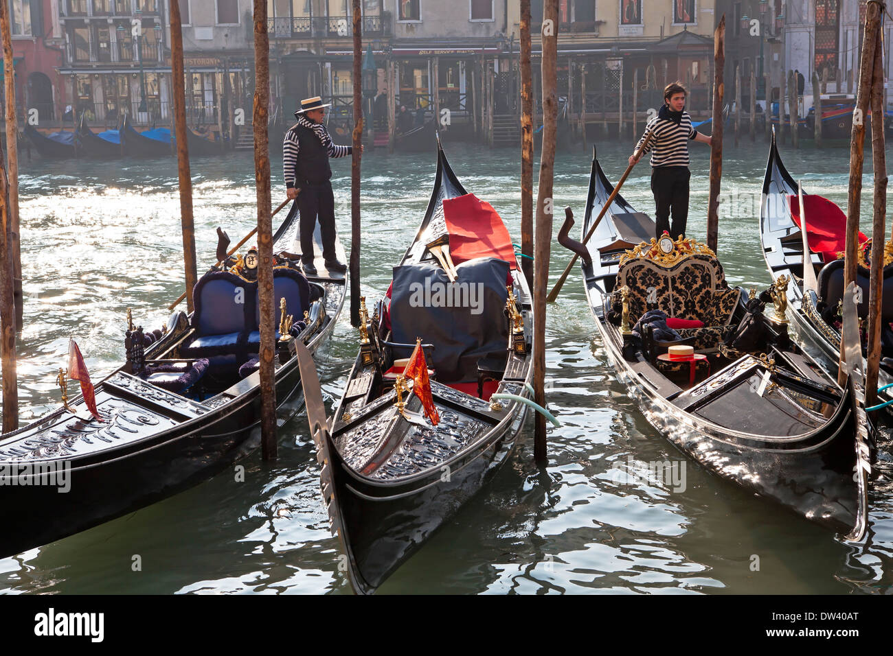 Gondolier in traditional costume hi-res stock photography and images ...