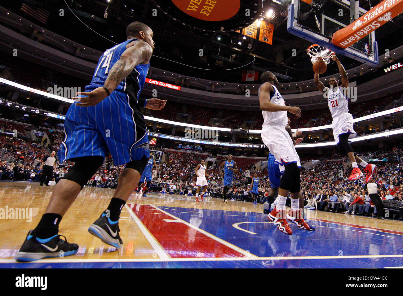 Orlando magic point guard nelson hi-res stock photography and images ...