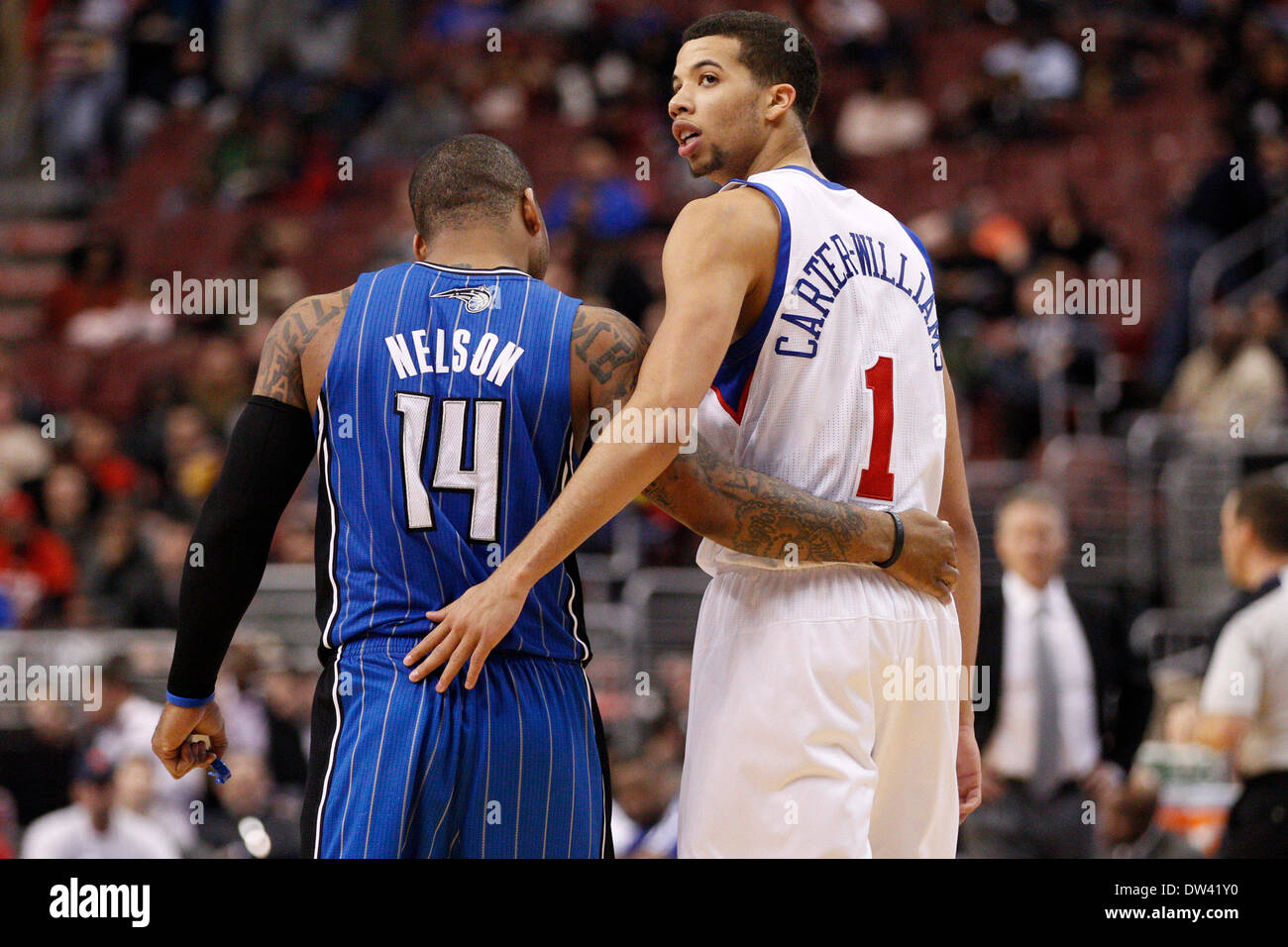 Orlando magic point guard nelson hi-res stock photography and images ...