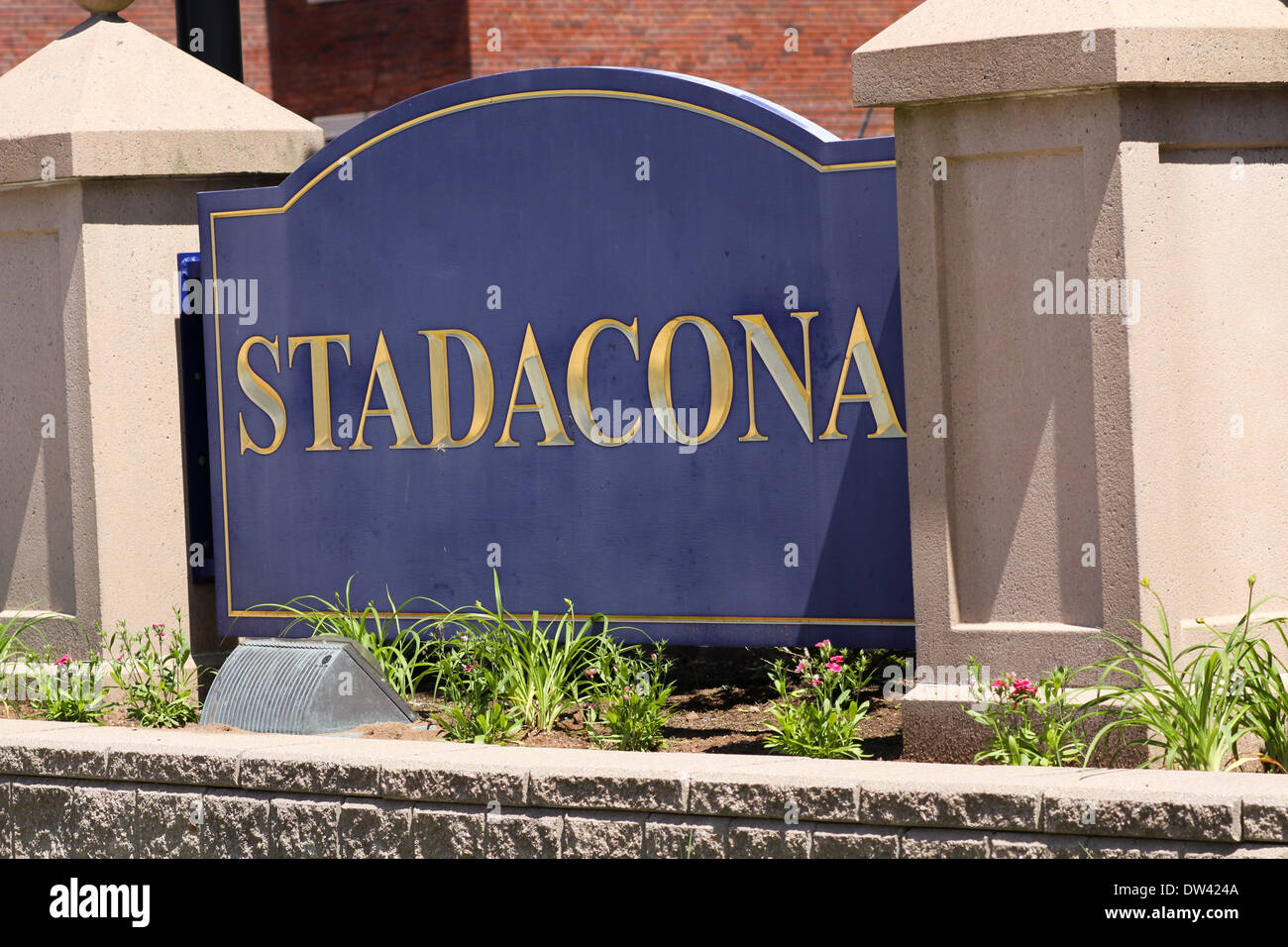 Stadacona in the North end of Halifax, N.S., June 6, 2012 Stock Photo ...