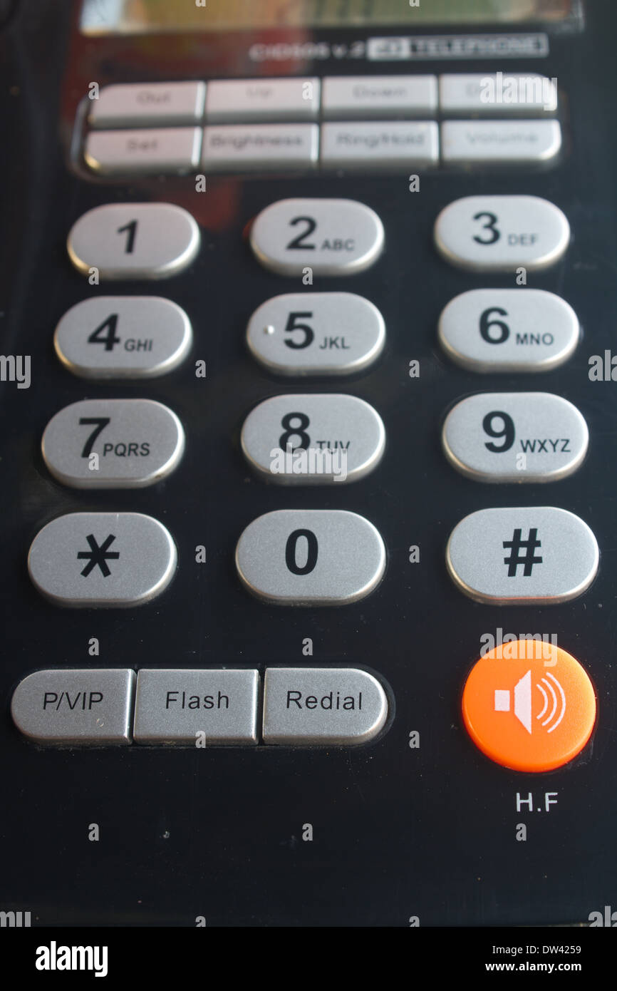 Digital call button hi-res stock photography and images - Alamy