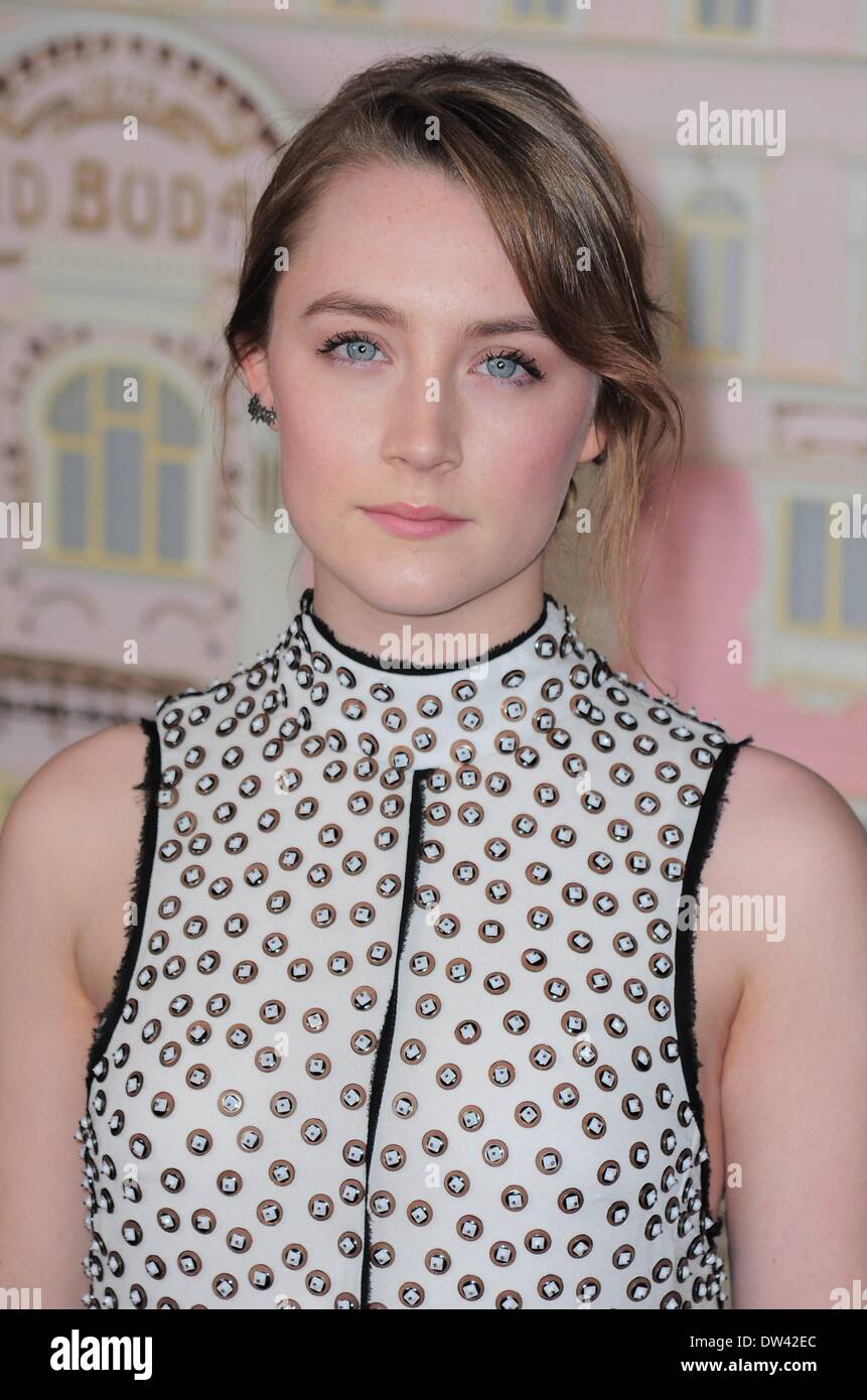 New York, NY, USA. 26th Feb, 2014. Saoirse Ronan at arrivals for THE ...