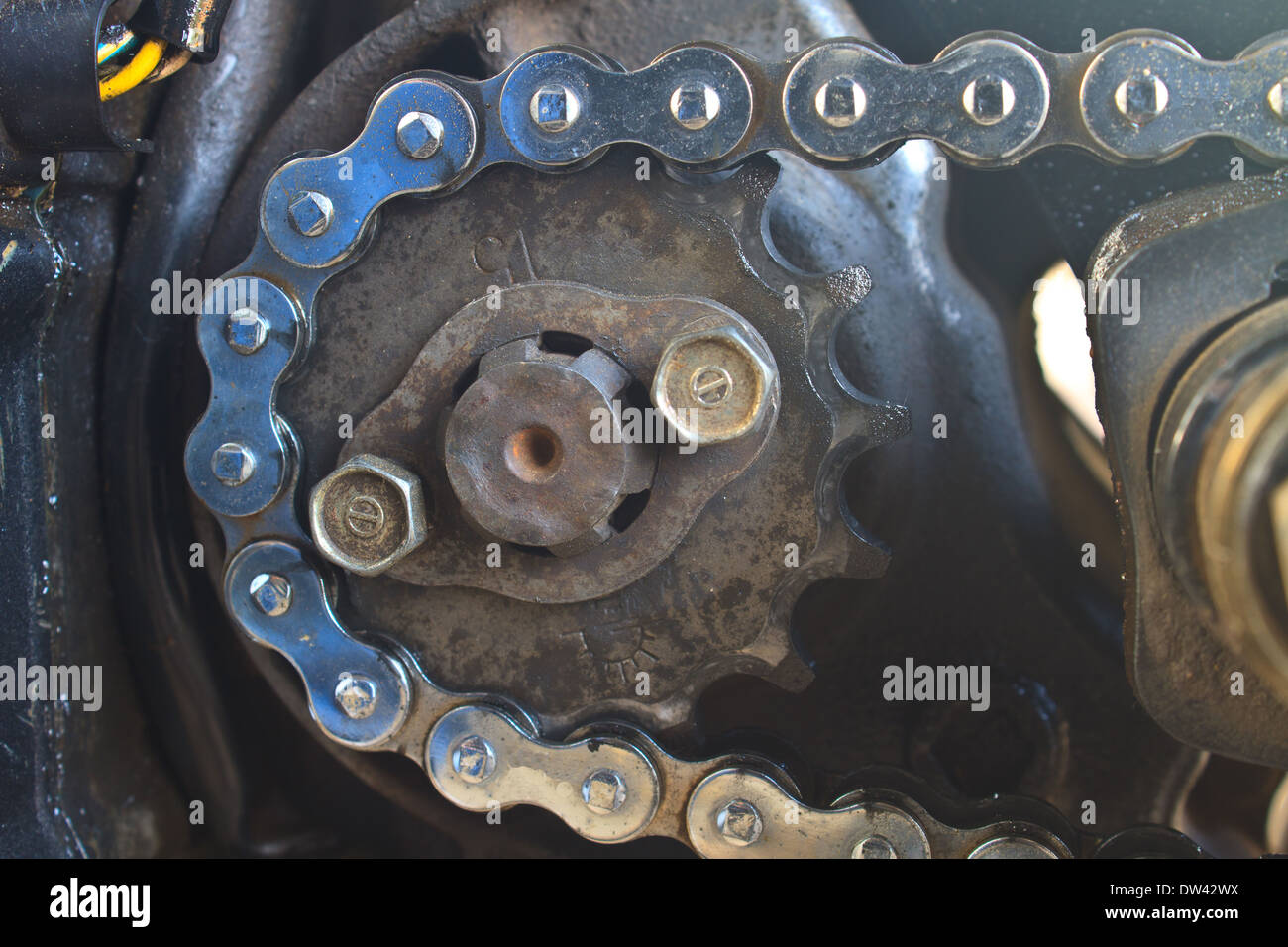 Motorcycle chain hi-res stock photography and images - Alamy