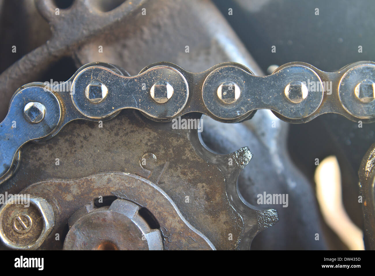 Motorcycle chain hi-res stock photography and images - Alamy
