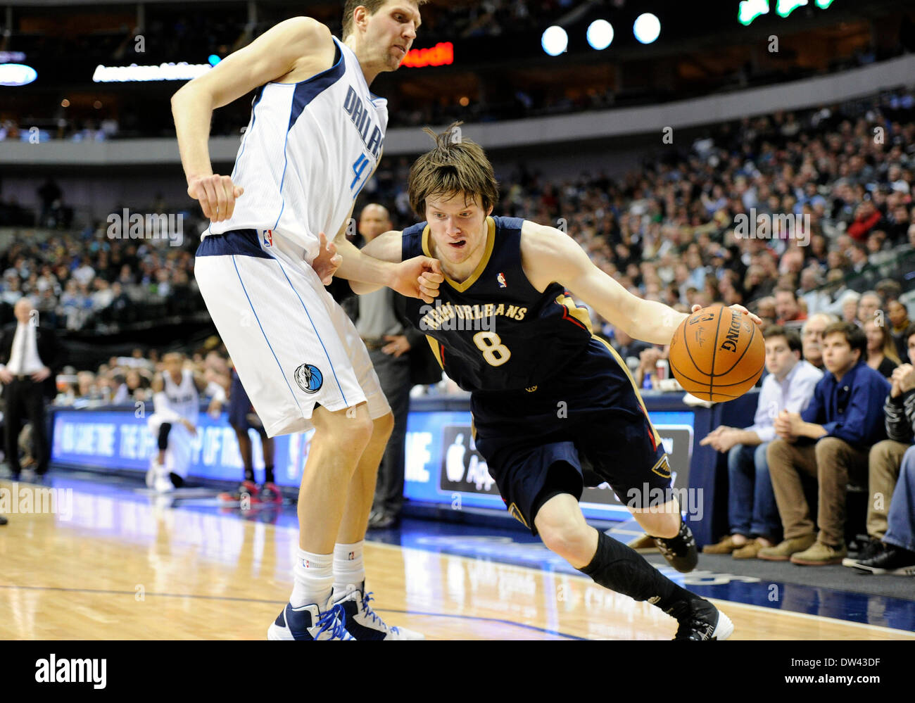 Dallas, Texas, USA. 26th February 2014. Feb 26, 2014: New Orleans ...