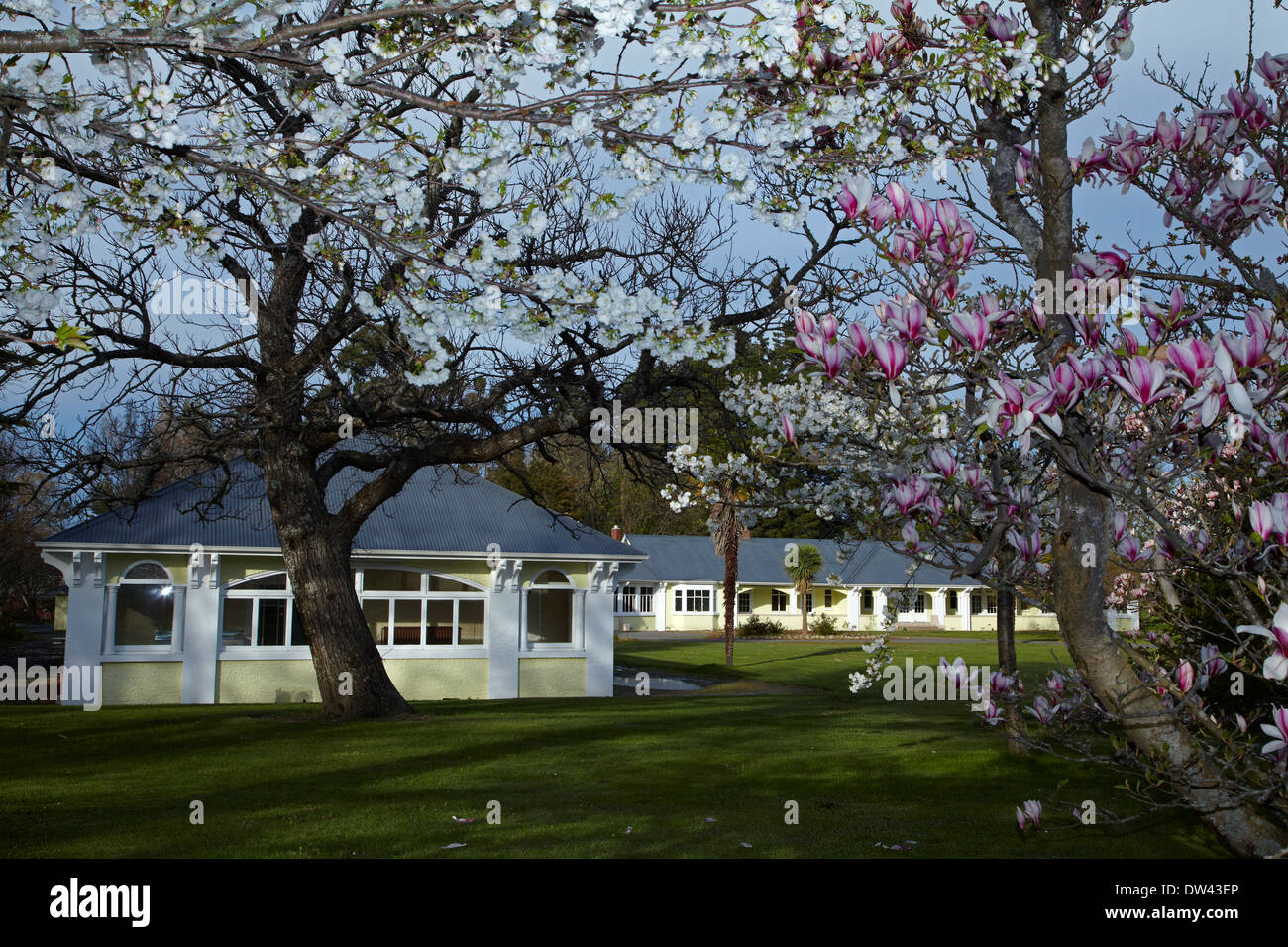 Old Queen Mary Hospital (1916-2003), Hanmer Springs, North Canterbury ...