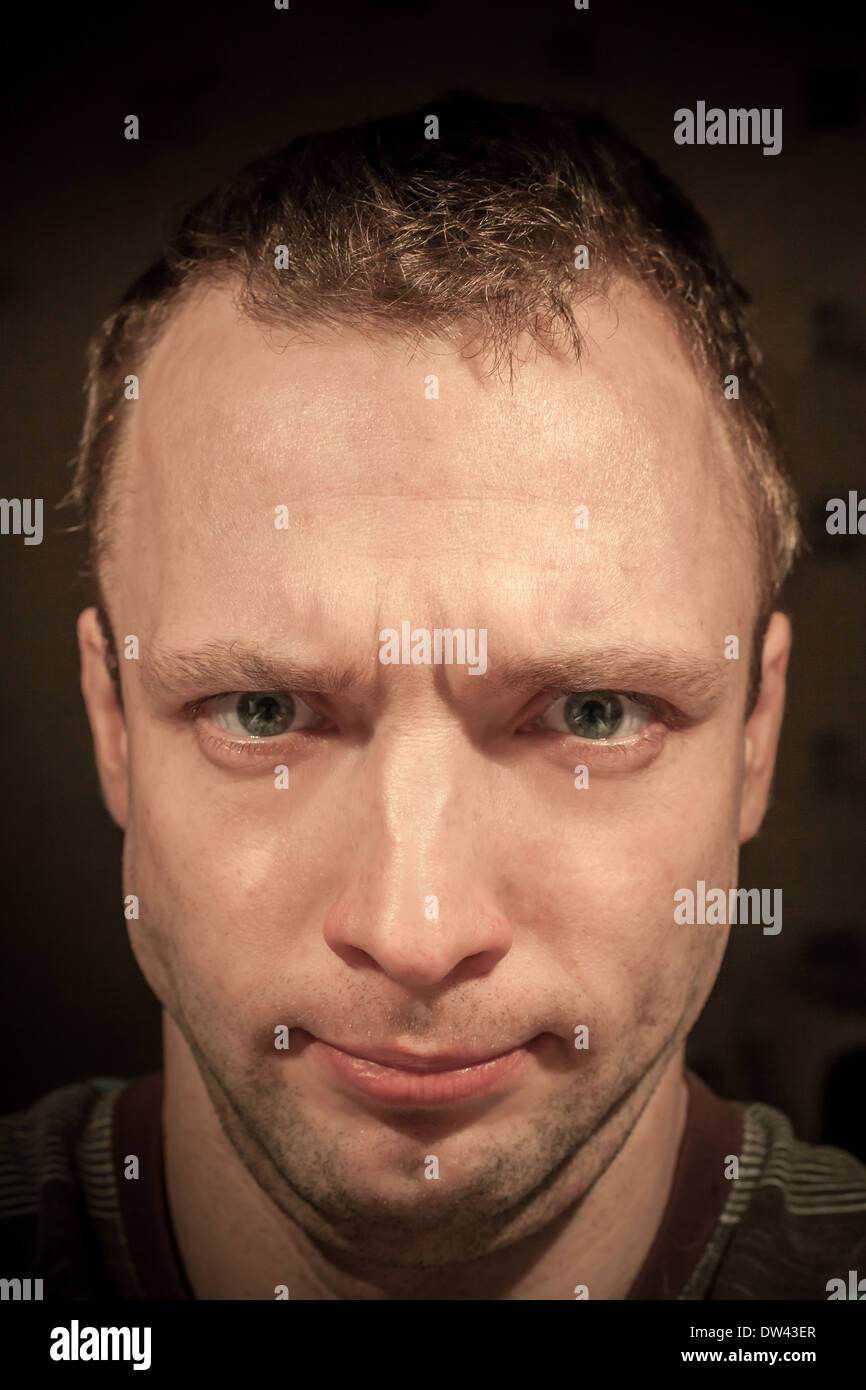 Dark headshot hi-res stock photography and images - Alamy