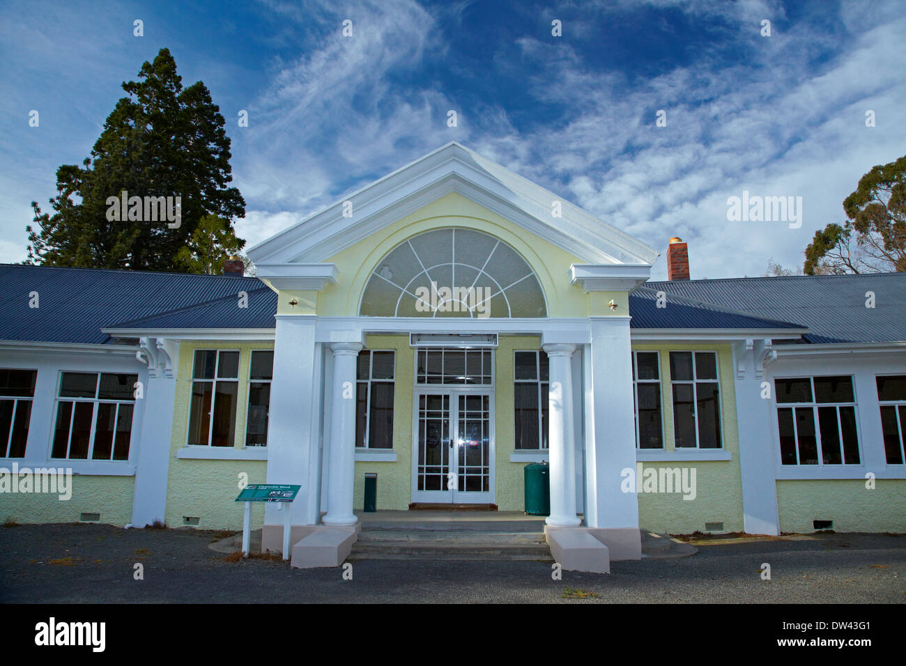 Old Queen Mary Hospital (1916-2003), Hanmer Springs, North Canterbury ...