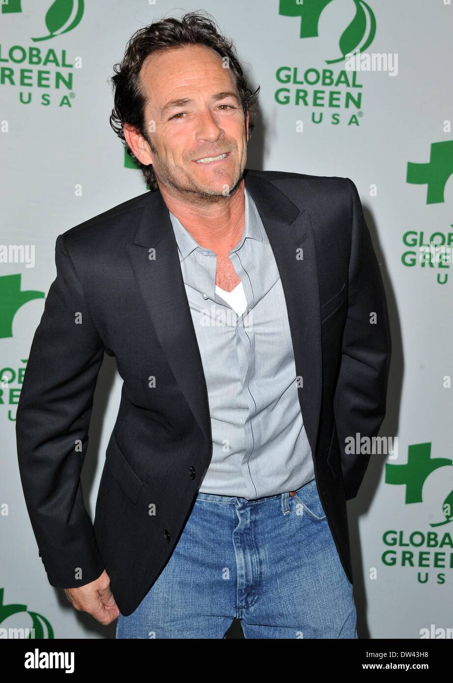 Los Angeles, CA, USA. 26th Feb, 2014. Luke Perry at arrivals for Global ...