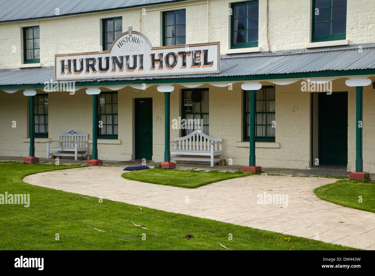 Historic Hurunui Hotel (1860), North Canterbury, South Island, New ...