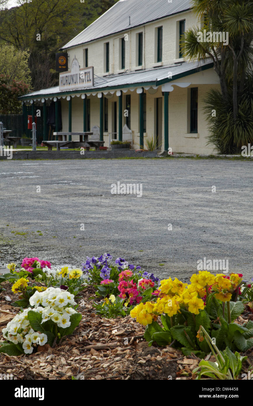 Historic Hurunui Hotel (1860), North Canterbury, South Island, New ...