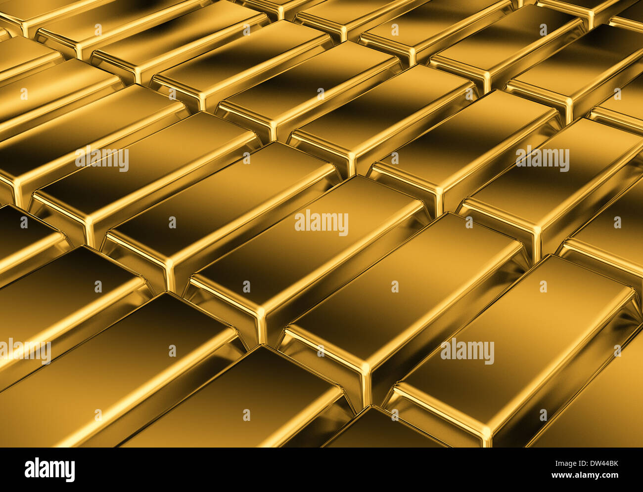 Golden metallic bars Stock Photo - Alamy