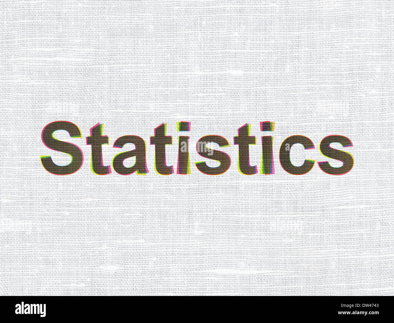 Finance concept: Statistics on fabric texture background Stock Photo ...