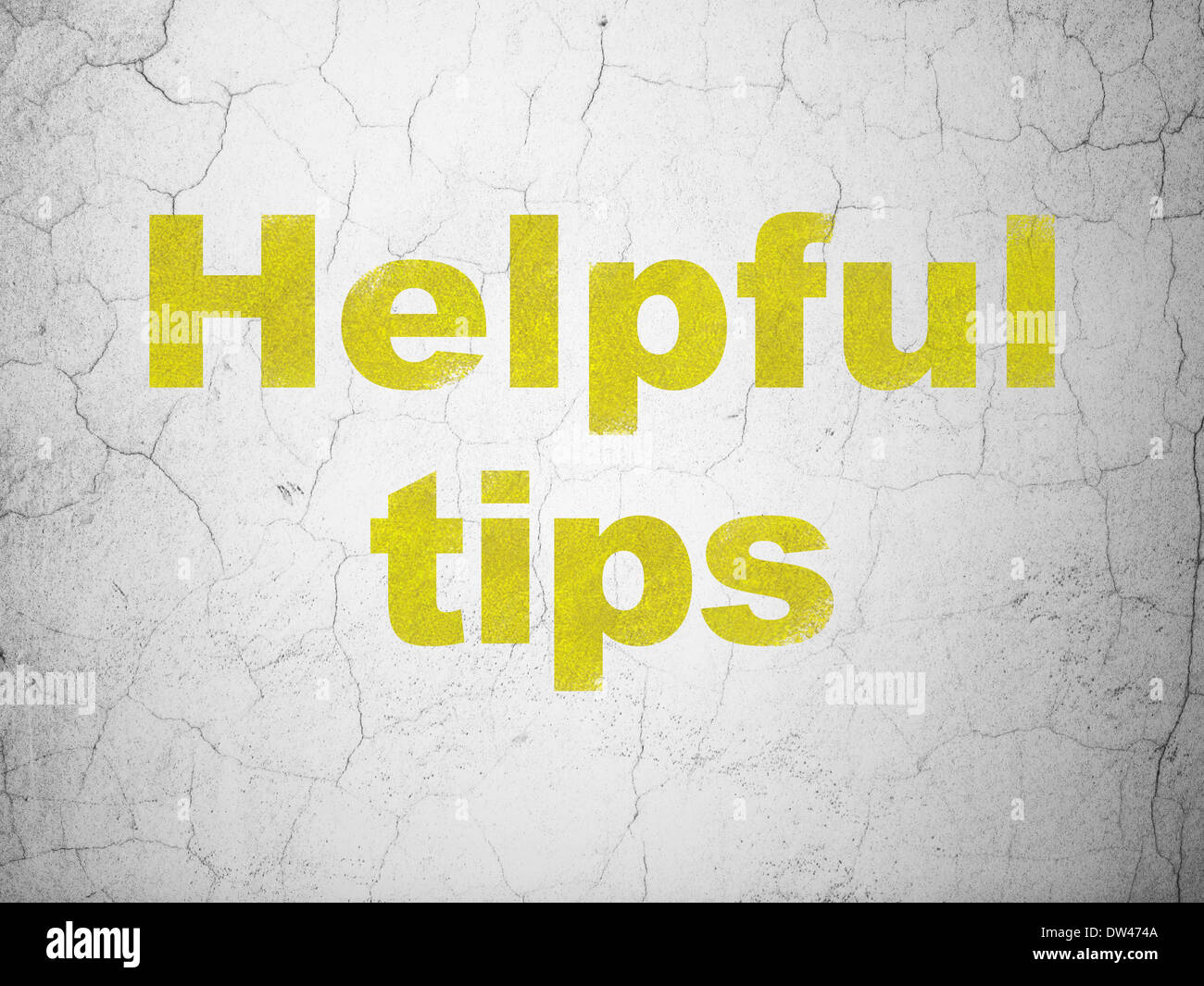 Education concept: Helpful Tips on wall background Stock Photo - Alamy
