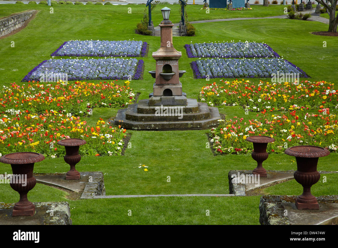 Spring flowers in Timaru Botanic Gardens, Timaru, South Canterbury ...
