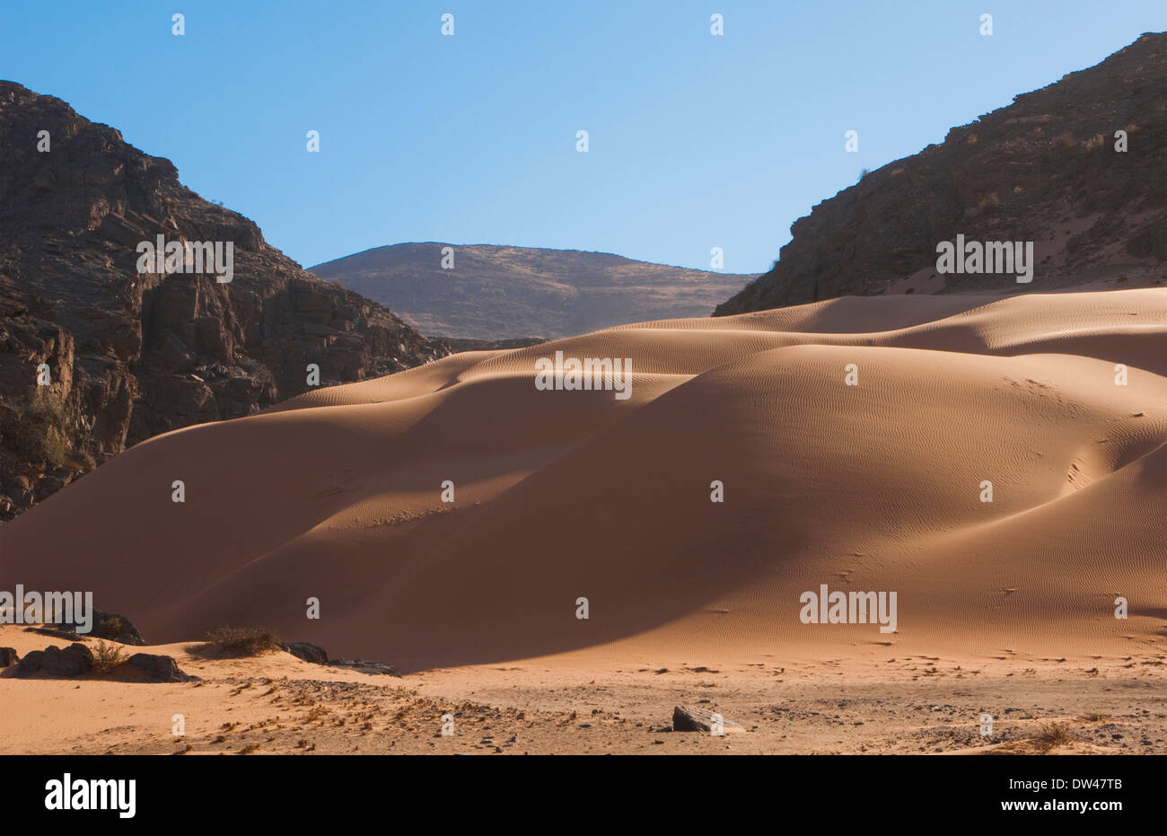 Namibia Northern Desert of Namib Desert tall wonderful sand dunes of ...