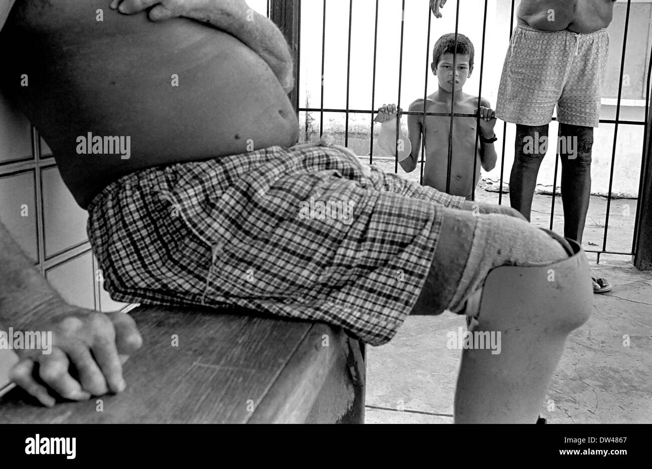 Disabled people in community Black and White Stock Photos & Images - Alamy