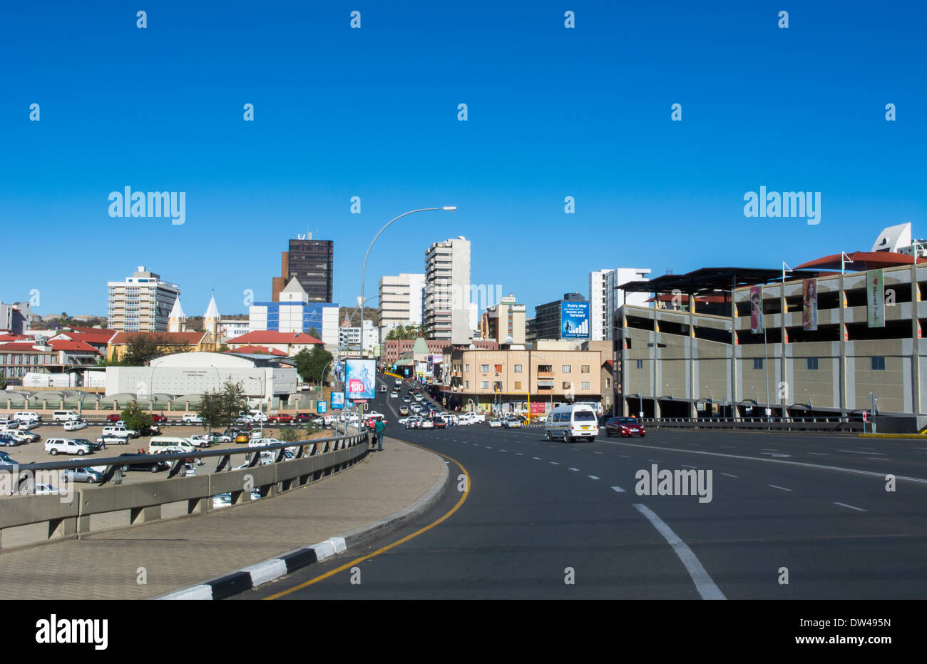 Namibia windhoek skyline hi-res stock photography and images - Alamy