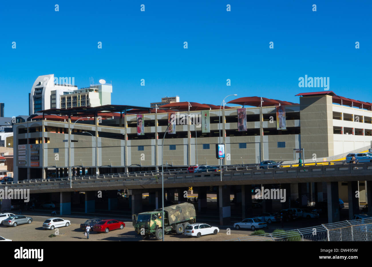 Windhoek Namibia Africa modern giant mall called Wern Hill Park ...