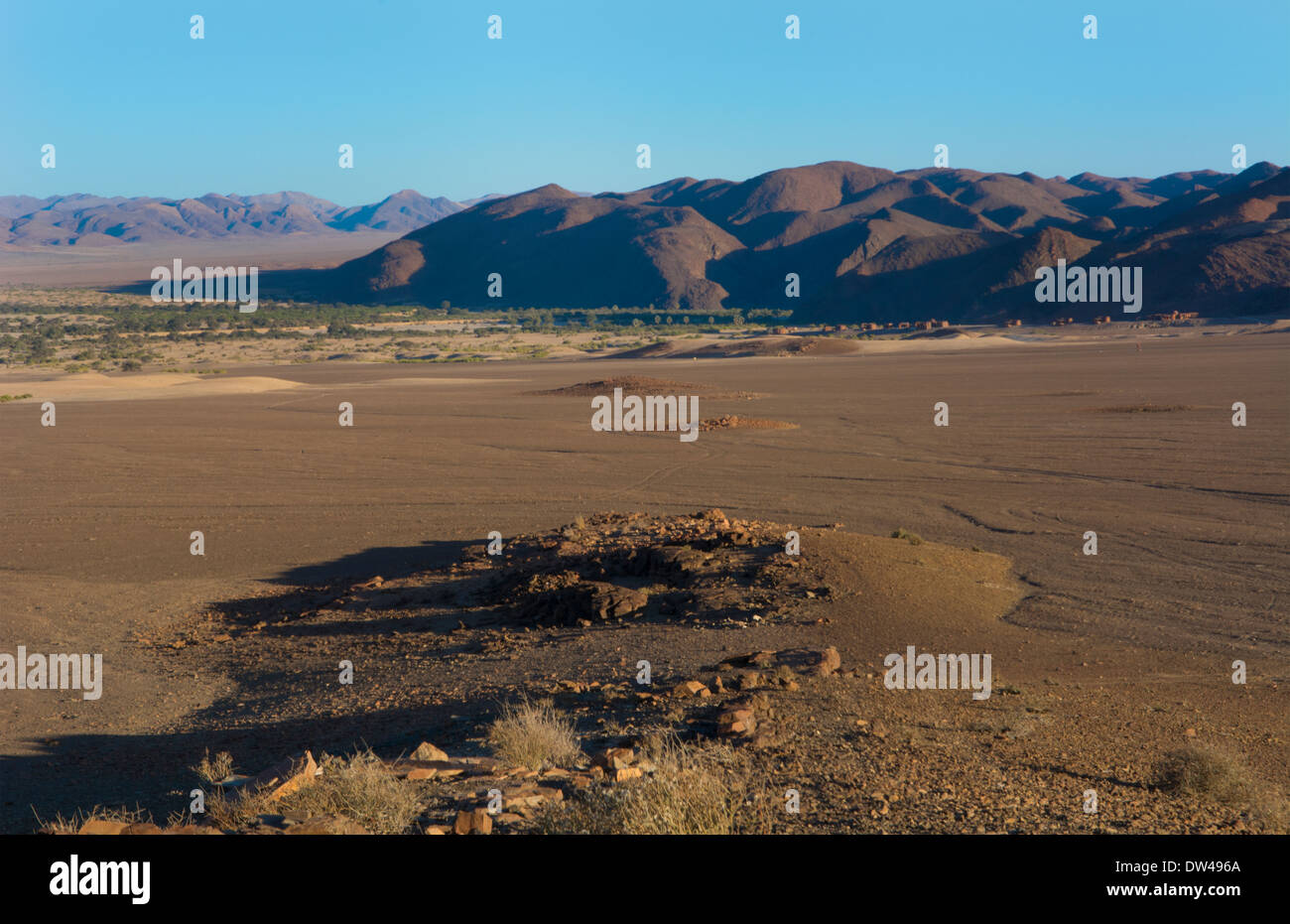 Namibia Africa Puros desert near the Okahirongo Elephnat Lodge of ...