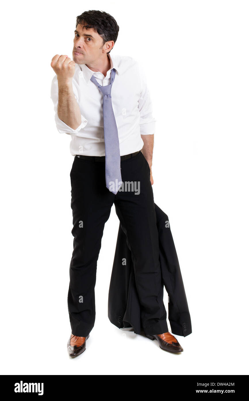 Man shaking fist angry hi-res stock photography and images - Alamy