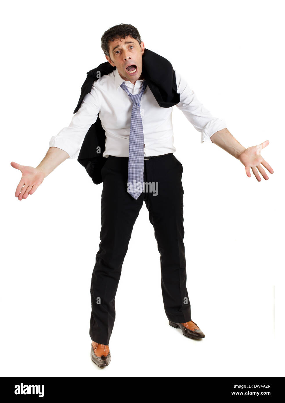 Hunched Over Standing