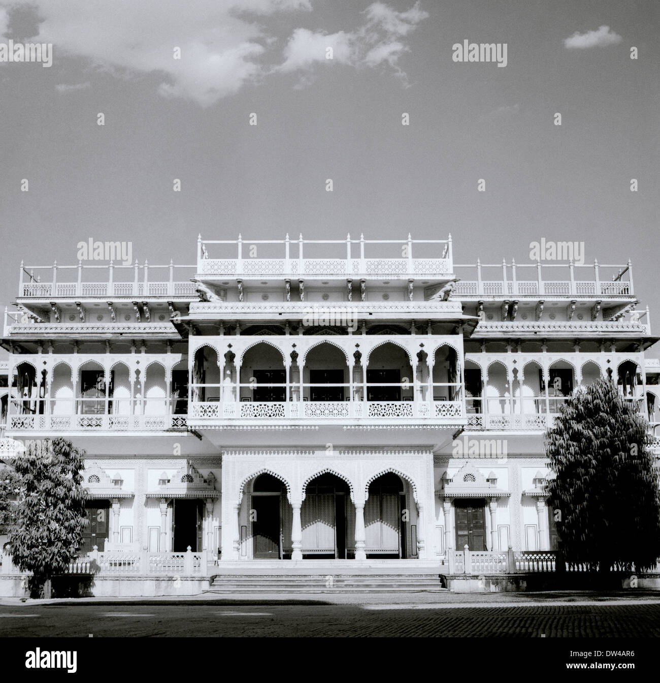 India indian mubarak mahal city palace jaipur hi-res stock photography ...