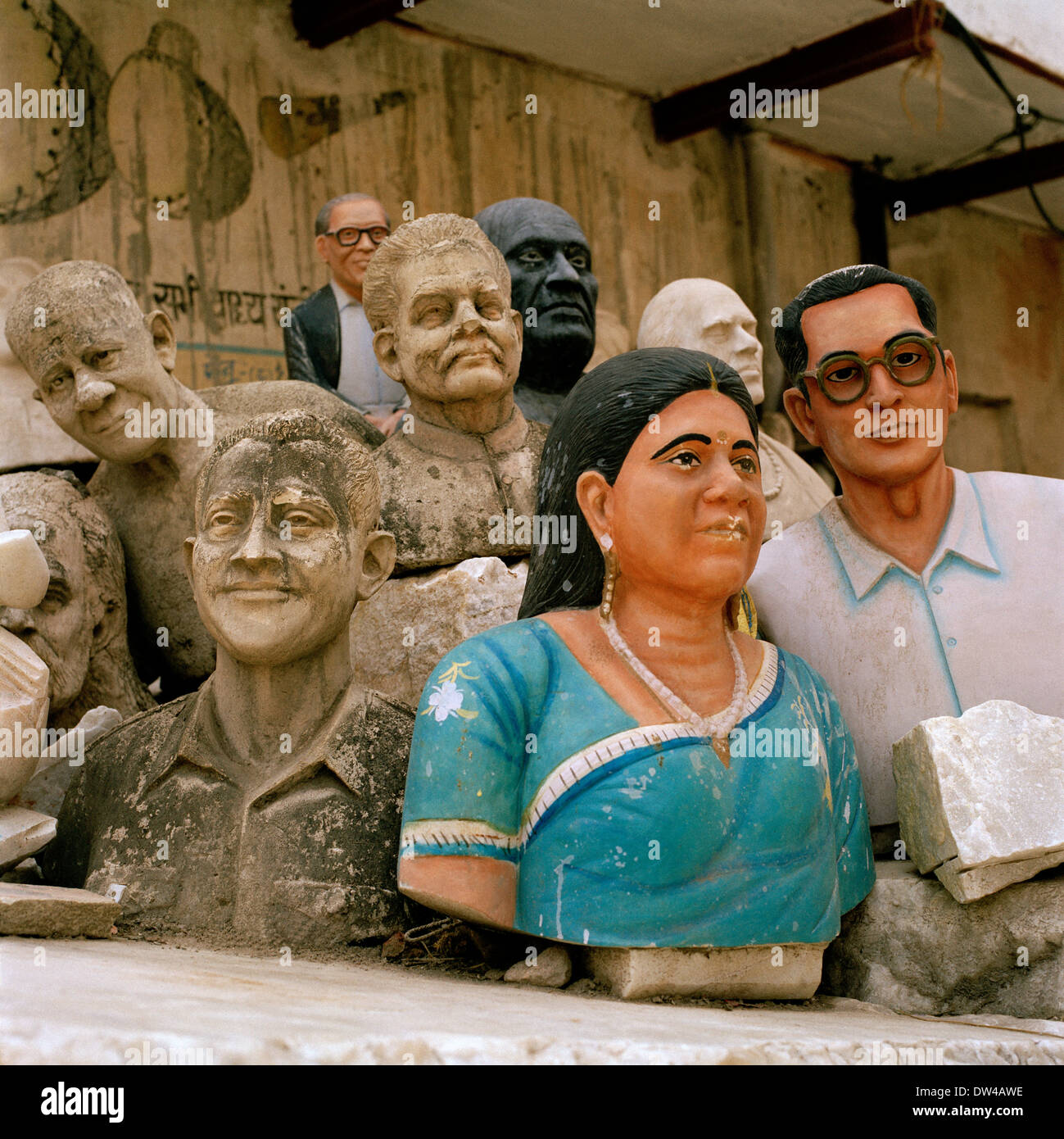 Stonemason in Jaipur in Rajasthan in Rajasthan in India in South Asia ...