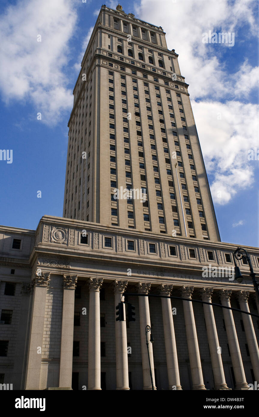 Thurgood Marshall United States Courthouse at 40 Foley Square in Stock ...